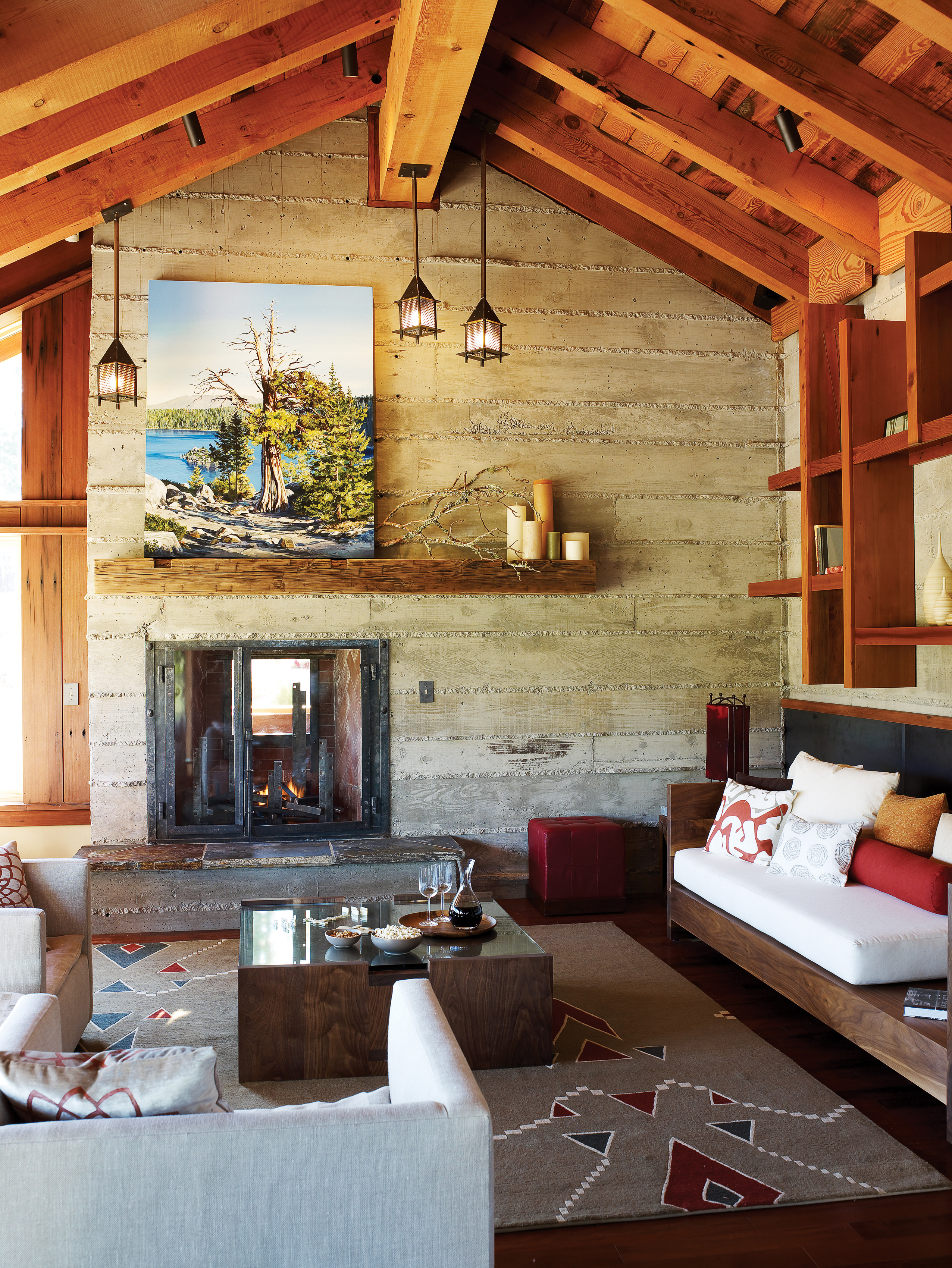 The Sunset Lake Tahoe Idea House takes its design cues from the ...