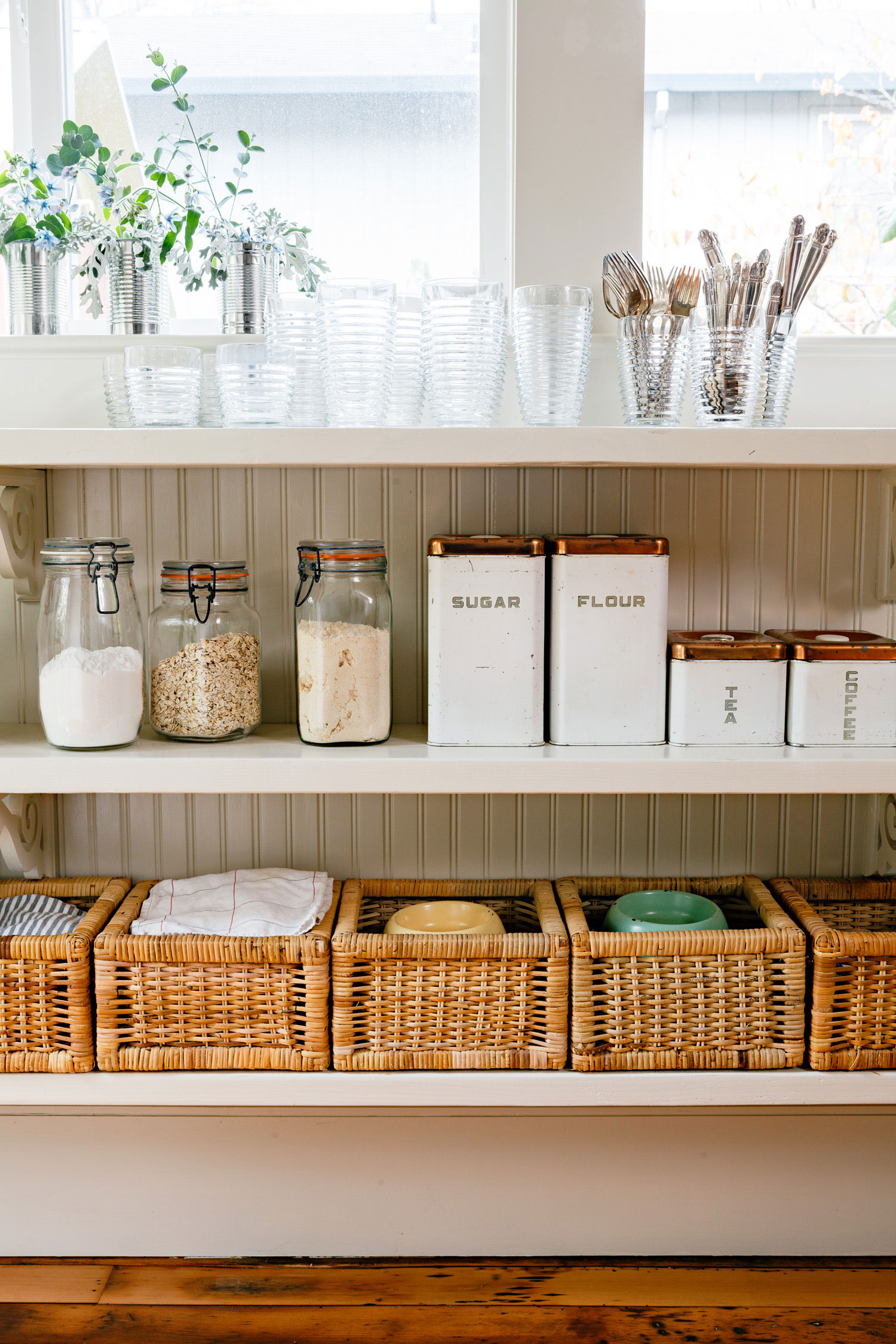 Victorian Kitchen Shelves