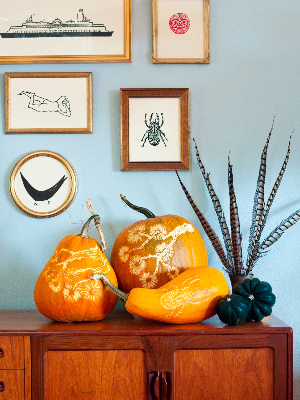 How to Carve Elegant Pumpkins - Sunset Magazine