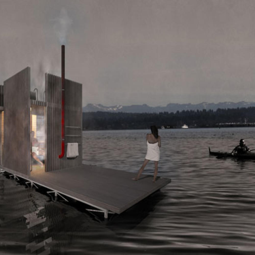 Idea We Love: Floating Sauna by goCstudio - Sunset Magazine