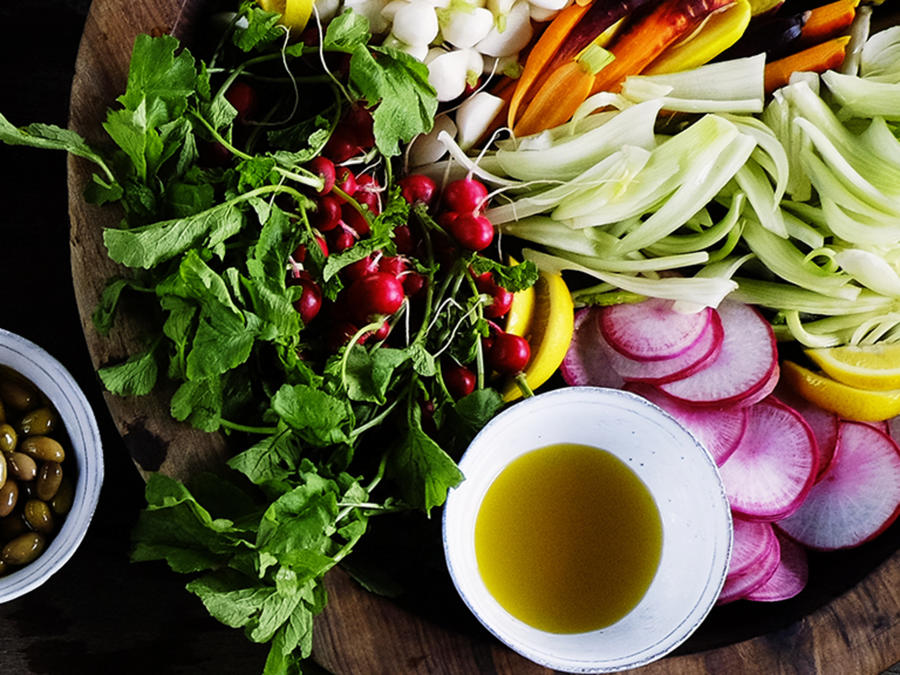 Garden Vegetable Platter Recipe – Sunset Magazine
