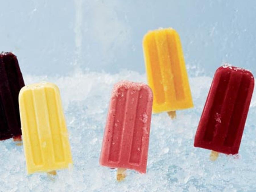 Raspberry-Orange Fruit Pops Recipe - Sunset Magazine