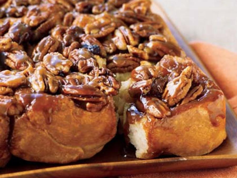 Apple-Pecan Breakfast Buns Recipe - Sunset Magazine