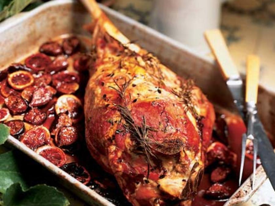 how to cook leg of lamb in convection oven