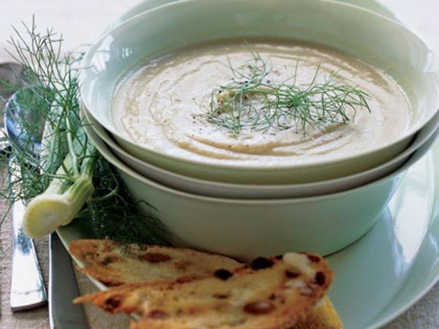 Fennel and Comice Pear Soup Recipe - Sunset Magazine