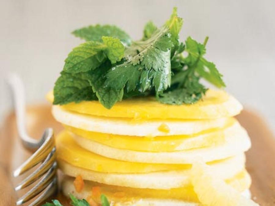 Mango & Jicama Salad with Habanero Vinaigrette Recipe - Sunset Magazine