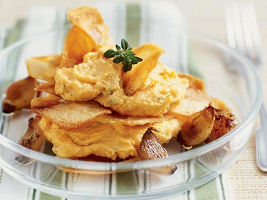 Sweet Potato-Chèvre Napoleons Recipe - Sunset Magazine
