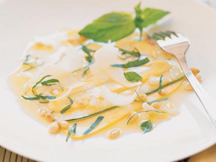 Chef Paul Bertolli's Zucchini Carpaccio Recipe - Sunset Magazine