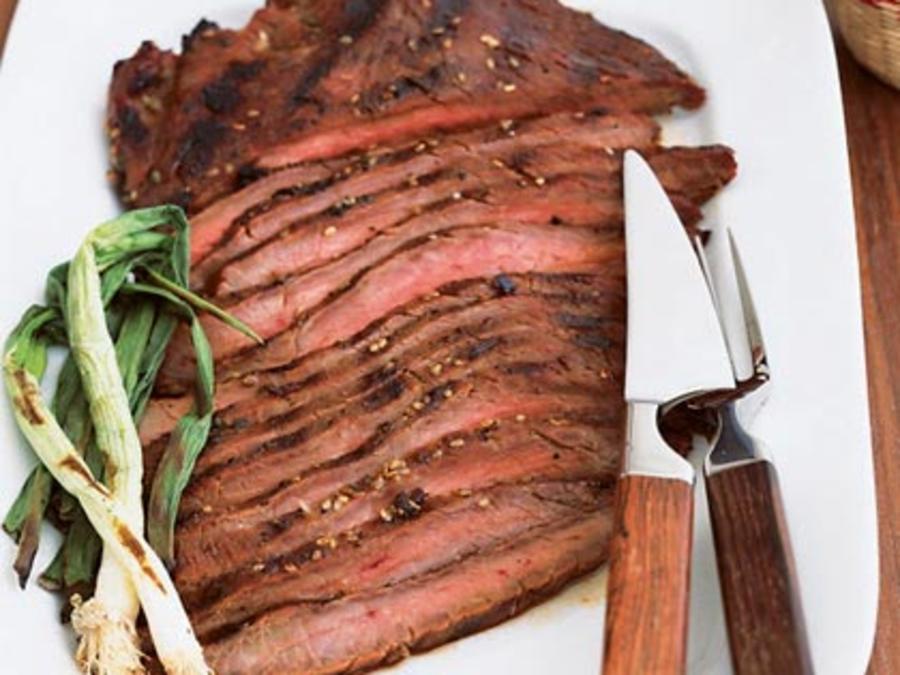 Northwest Grilled Flank Steak Recipe - Sunset Magazine