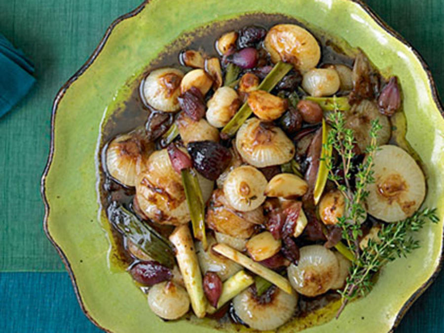 Little Balsamic-Glazed Onions Recipe - Sunset Magazine