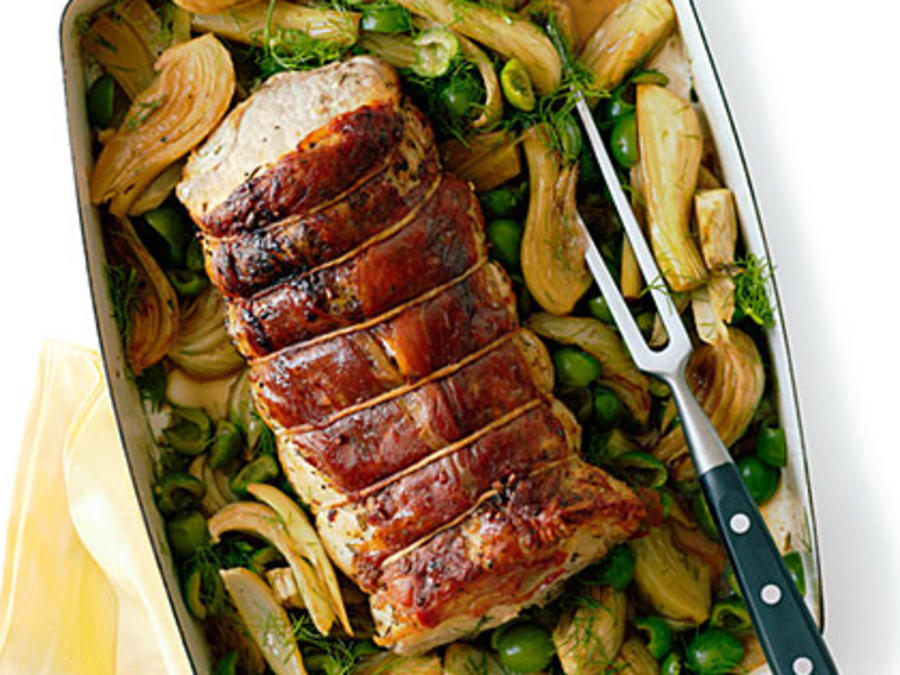 how to cook pork olives