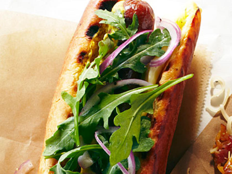 how to cook kobe beef hot dogs