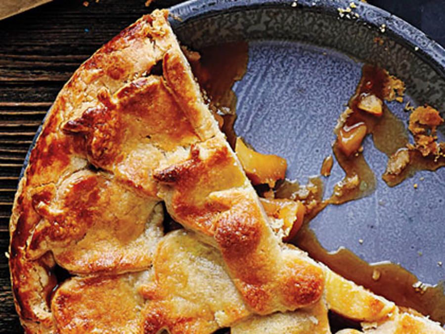Caramel Apple Pie with Pastry Cutouts Recipe - Sunset Magazine