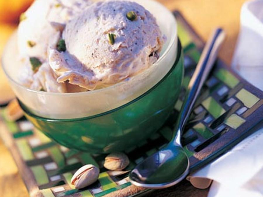 Orange-Pistachio Ice Cream Recipe - Sunset Magazine