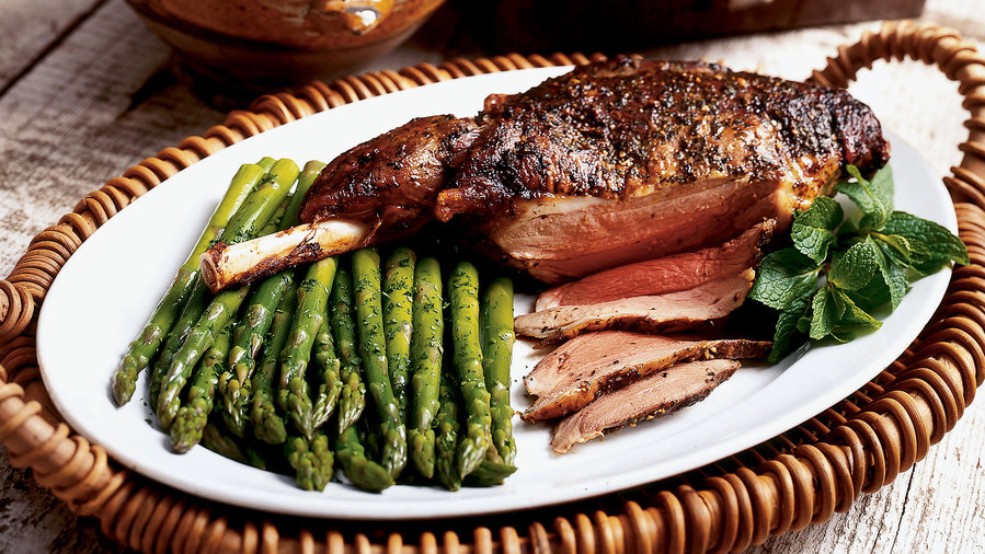 Juicy spring lamb - Sunset Magazine