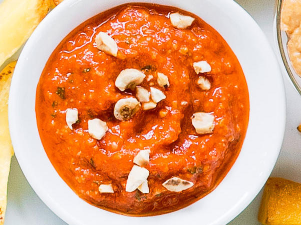 Hazelnut Mint Romesco Recipe – Sunset Magazine