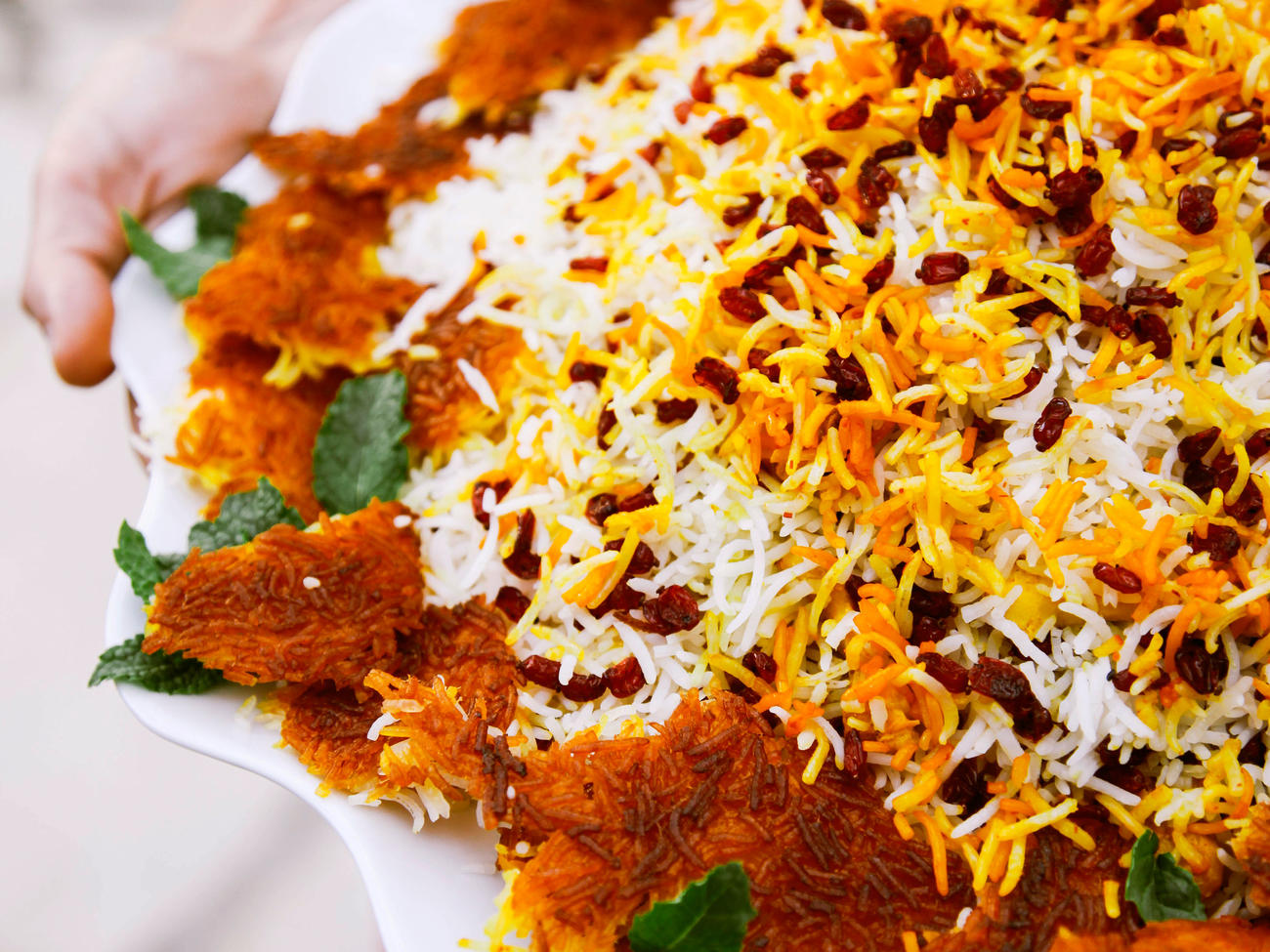 Barberry Rice with Saffron Chicken (Zereshk Polo) Recipe – Sunset Magazine