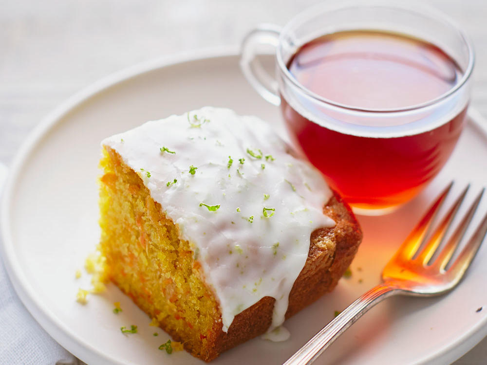 Carrot Ginger Tea Cake with Lime Glaze Recipe – Sunset Magazine