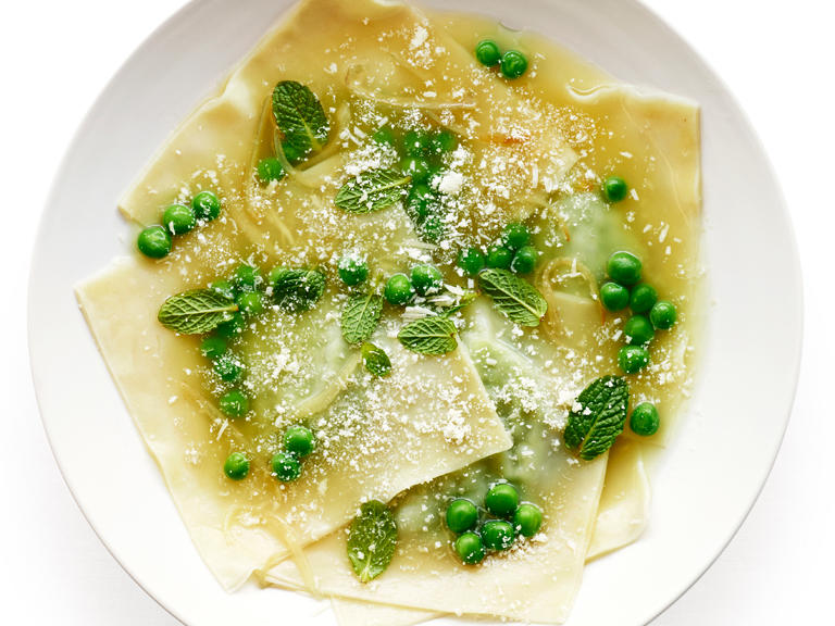 Pea and Fresh Mint Ravioli Recipe – Sunset Magazine