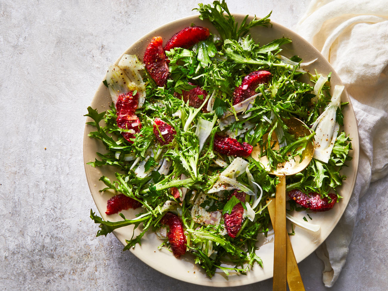 Frisee with Blood Oranges and Fennel Recipe – Sunset Magazine