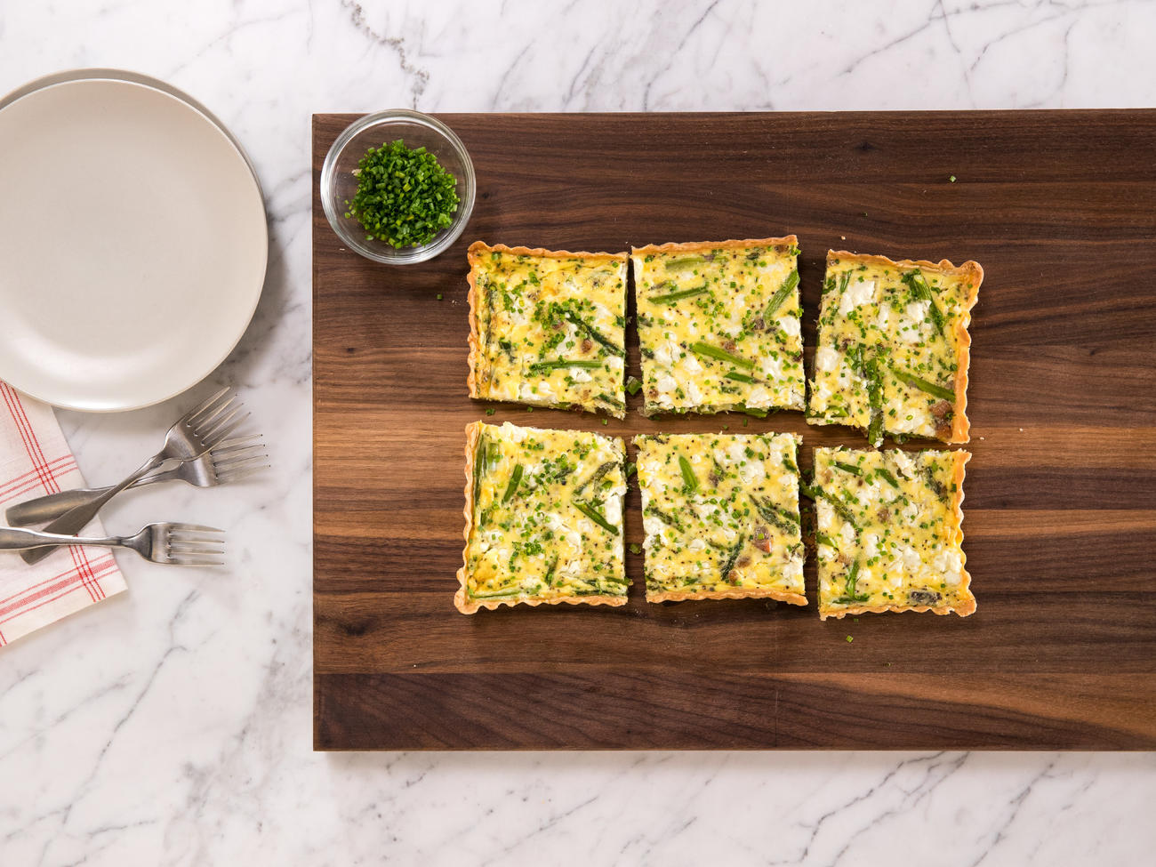 Asparagus and Goat Cheese Breakfast Tart – Sunset Magazine