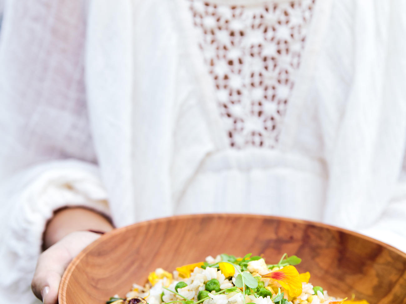 Fried Rice with Flowers – Sunset Magazine