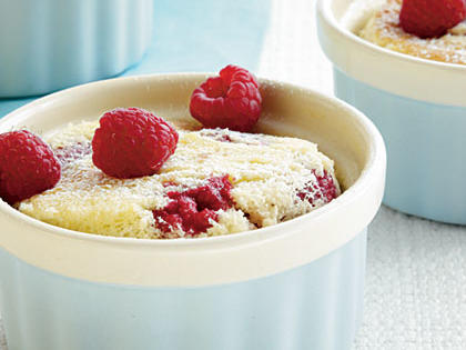 Raspberry Lemon Pudding Cakes Recipe – Sunset Magazine