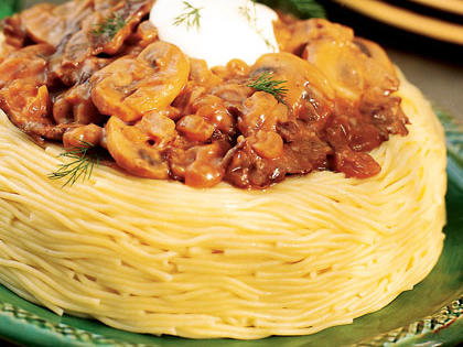 Pasta Ring Recipe – Sunset Magazine