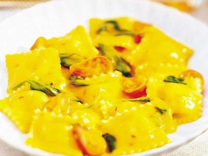 Ravioli with Split Pea Sauce Recipe – Sunset Magazine