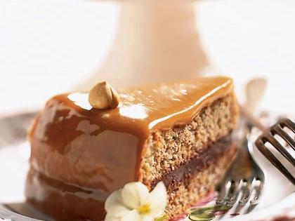 Caramel-Cloaked Chocolate-Hazelnut Torte Recipe – Sunset Magazine
