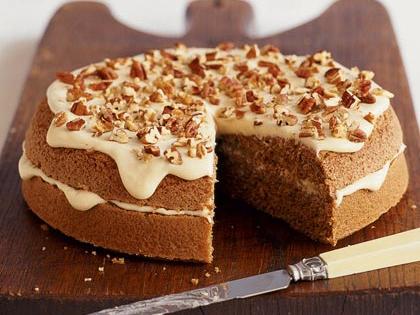 Maple Pecan Cake Recipe – Sunset Magazine