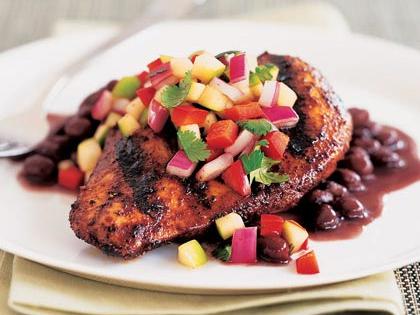 Chicken with Green Apple-Chipotle Salsa Recipe – Sunset Magazine