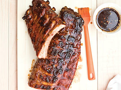 Grilled Baby Back Ribs & Sticky Brown Sugar Glaze Recipe – Sunset Magazine