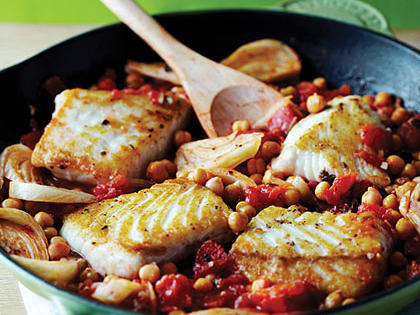 Greek-Style Halibut Recipe – Sunset Magazine
