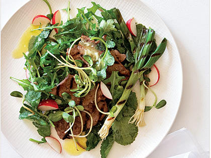 Grilled Beef and Spring Onion Salad Recipe – Sunset Magazine