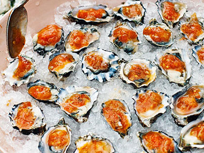 how to prepare oysters half shell