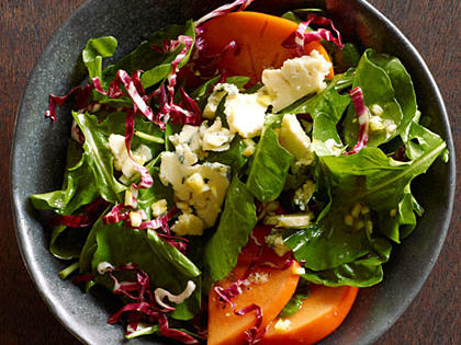 Fall Greens Persimmon Salad Recipe – Sunset Magazine