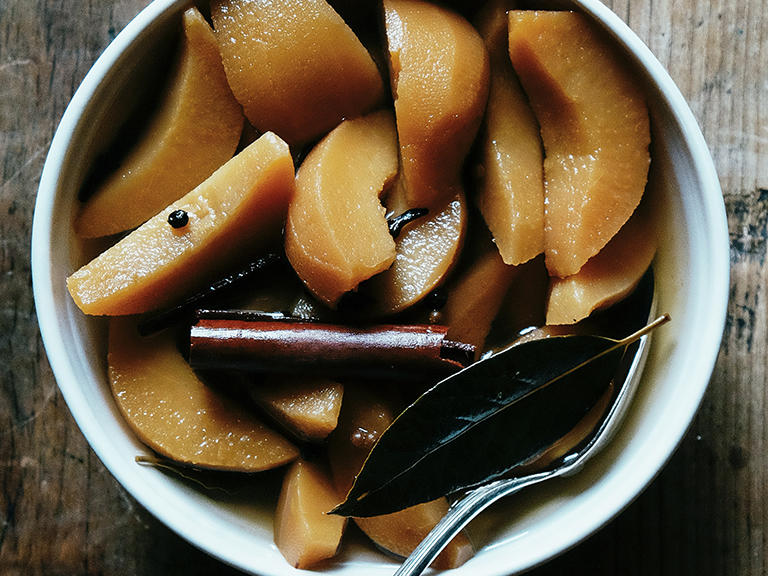 Spiced Pickled Quinces Recipe – Sunset Magazine