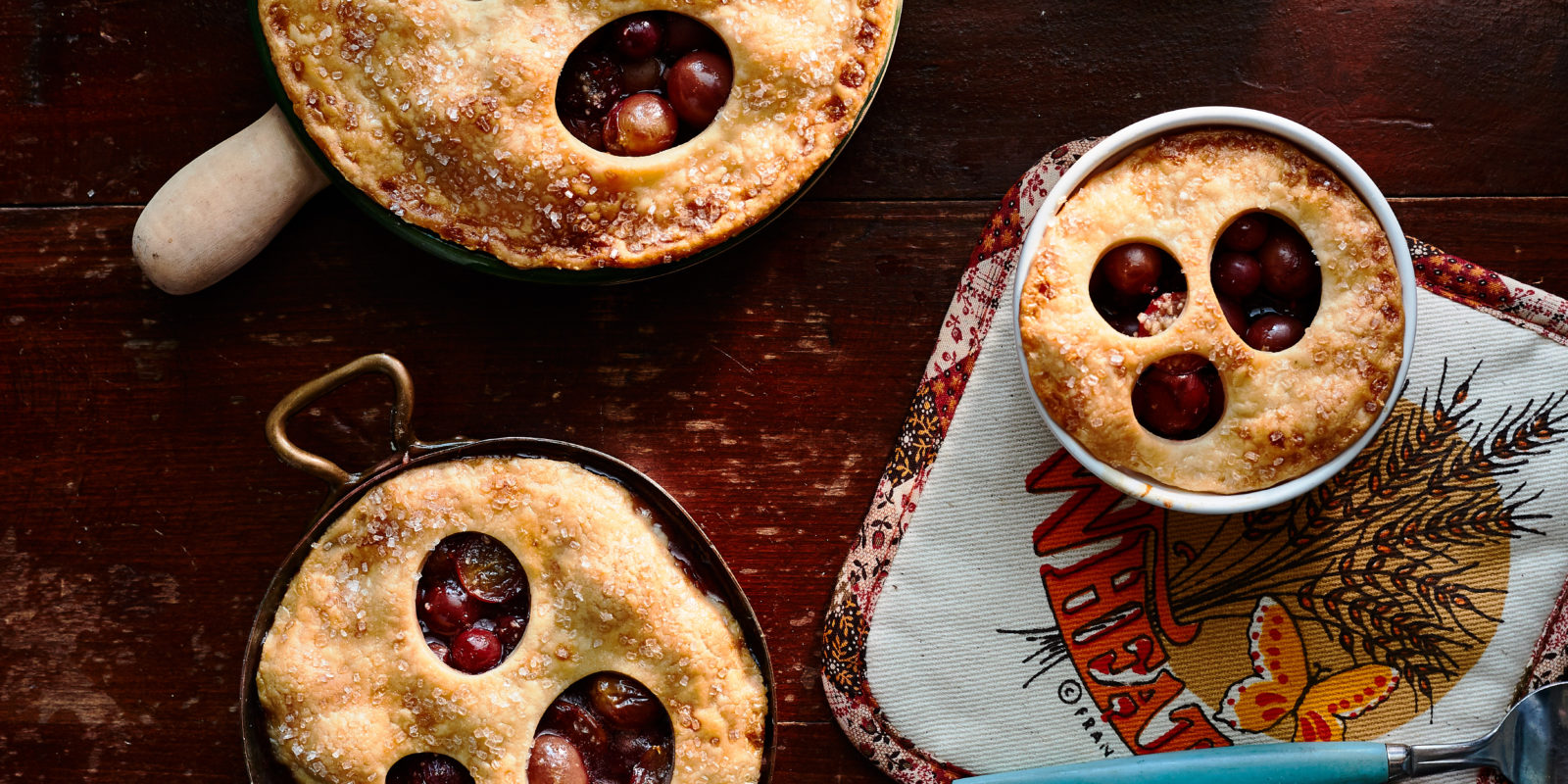 Mini Grape Cobblers Recipe - Sunset Magazine