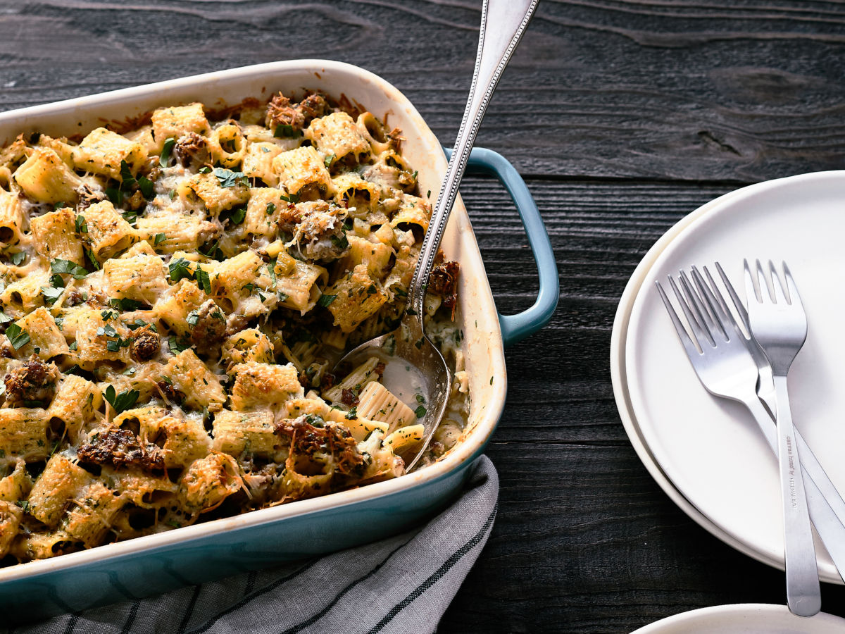 Pasta Stuffing - Sunset Magazine