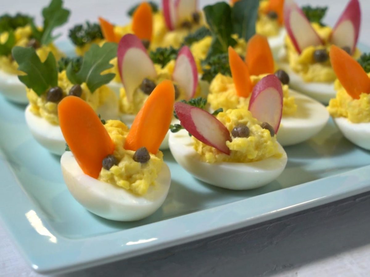How to Make Easter Deviled Eggs As Bunnies - Sunset Magazine